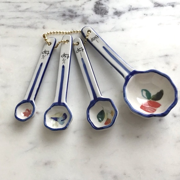 Anthropologie | Kitchen | Anthropologie Handpainted Glazed Stoneware ...